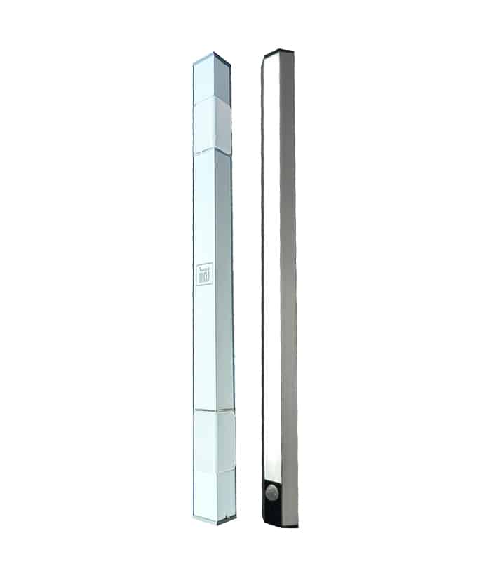 Listón Luminaria Luz LED Recargable Angular Esquinero para Esquinas 7W ...